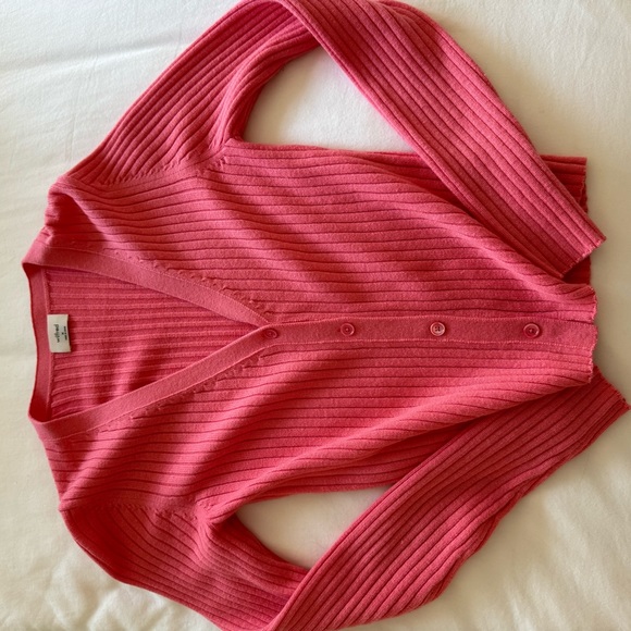 Aritzia | Sweaters | Aritzia Wilfred Coral Cardigan | Poshmark